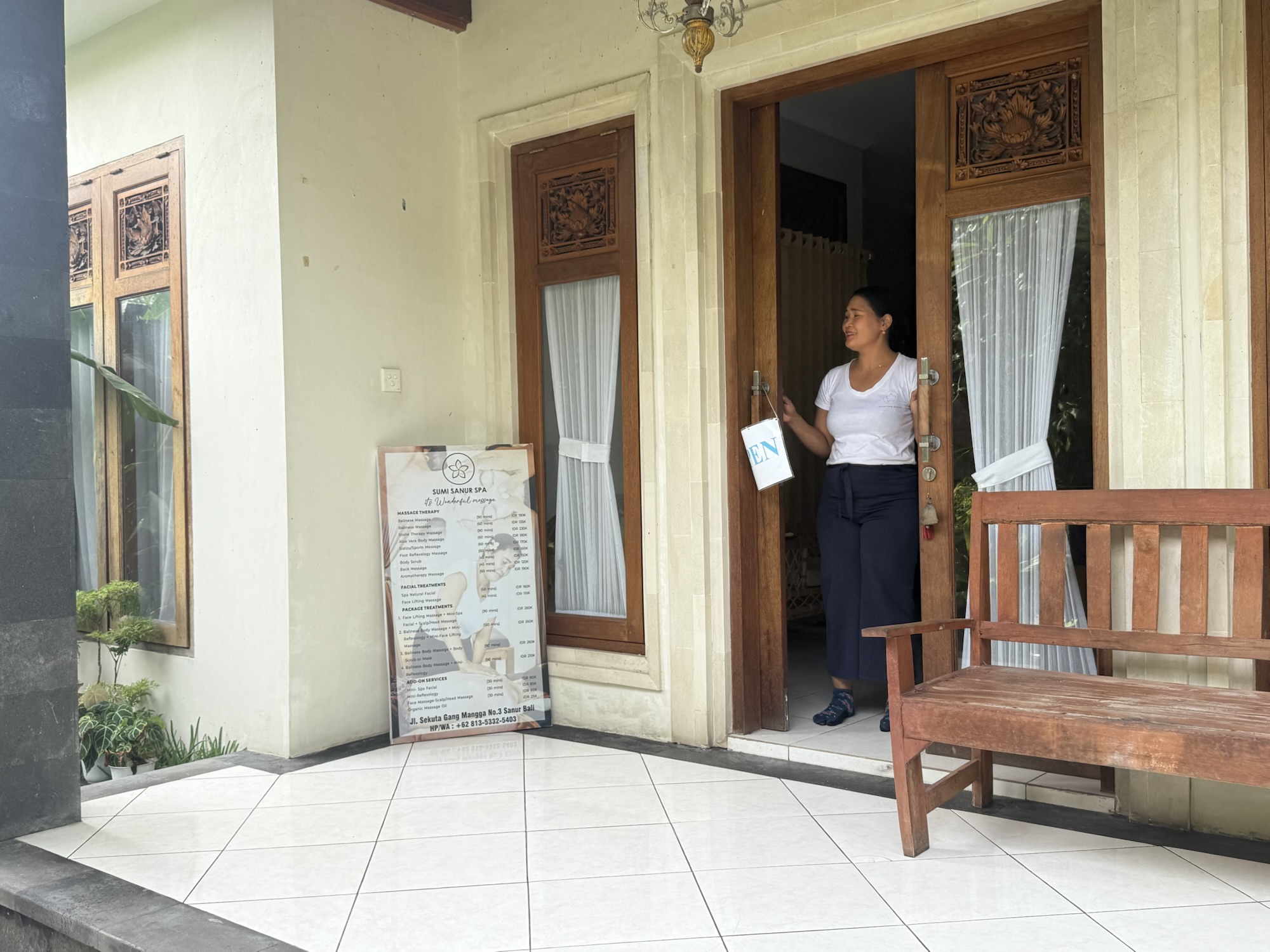 【サヌール街スパ】発見！全メニュー試してみたい隠れ家スパ Sumi Spa Sanur | バリ島好きだもの